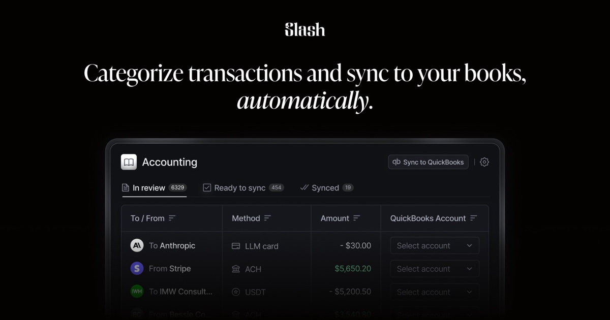 Slash | Accounting Automation Software for Business